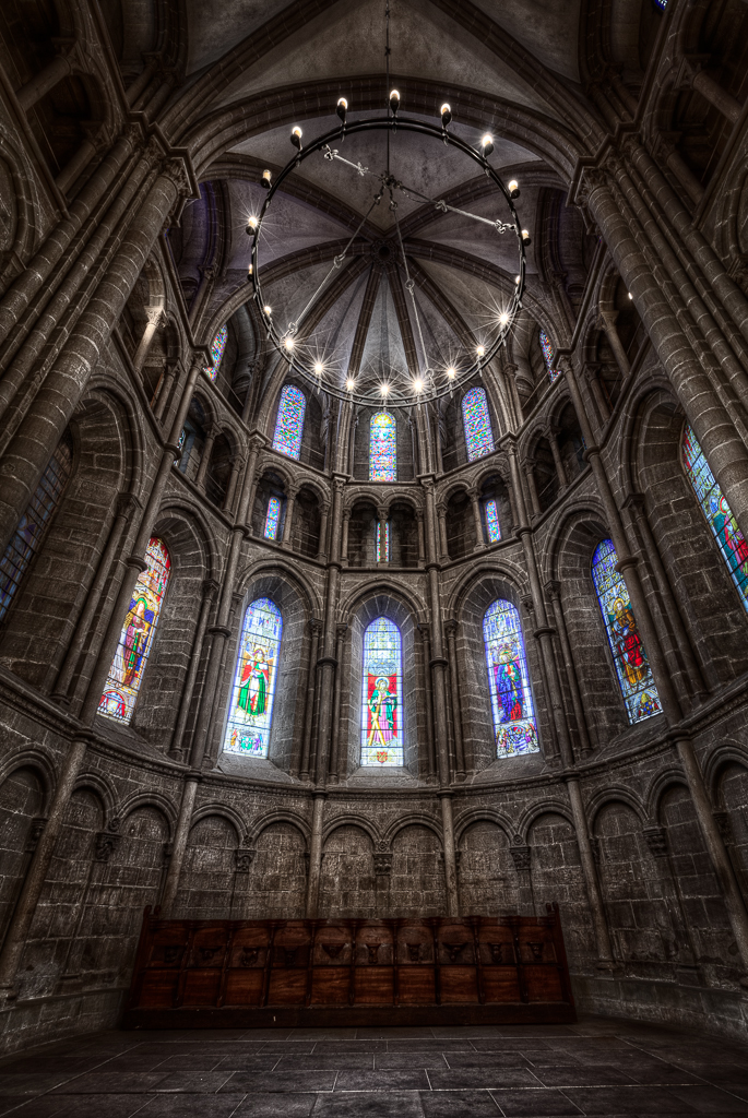Inside Saint Pierre CathedralBattered Luggage