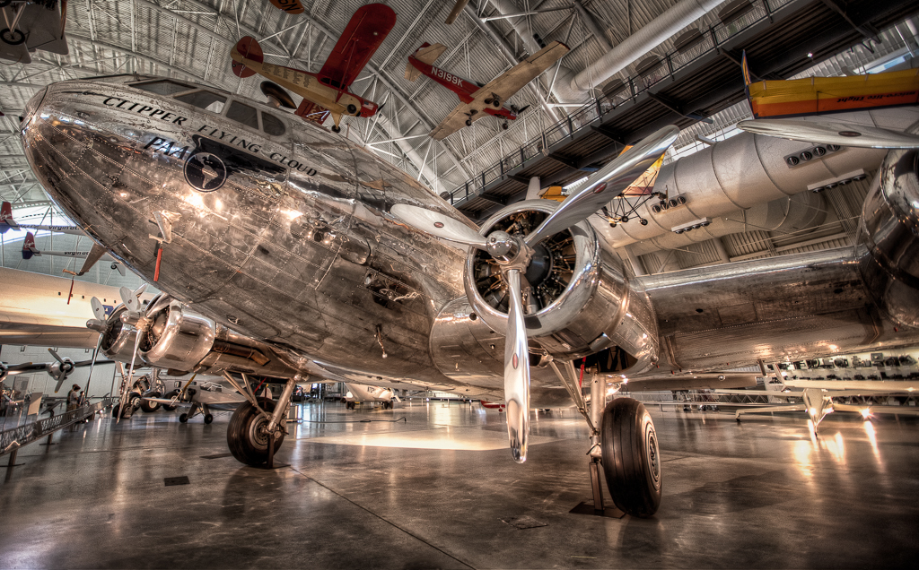 Clipper Flying CloudBattered Luggage