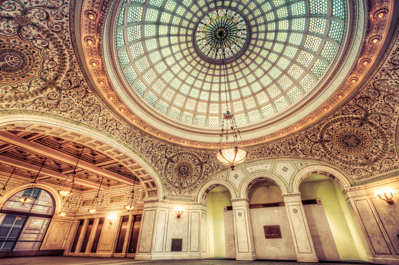 The Most Impressive Room in the Chicago Cultural Center - Battered ...